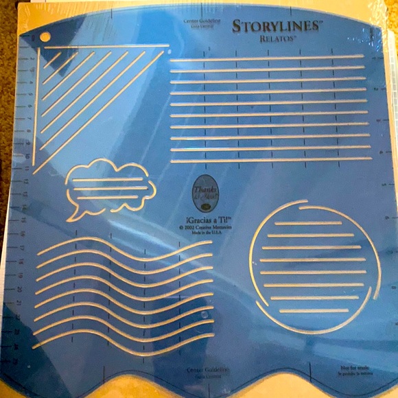 Creative Memories | Other | Nwt Creative Memories Storyline Template ...